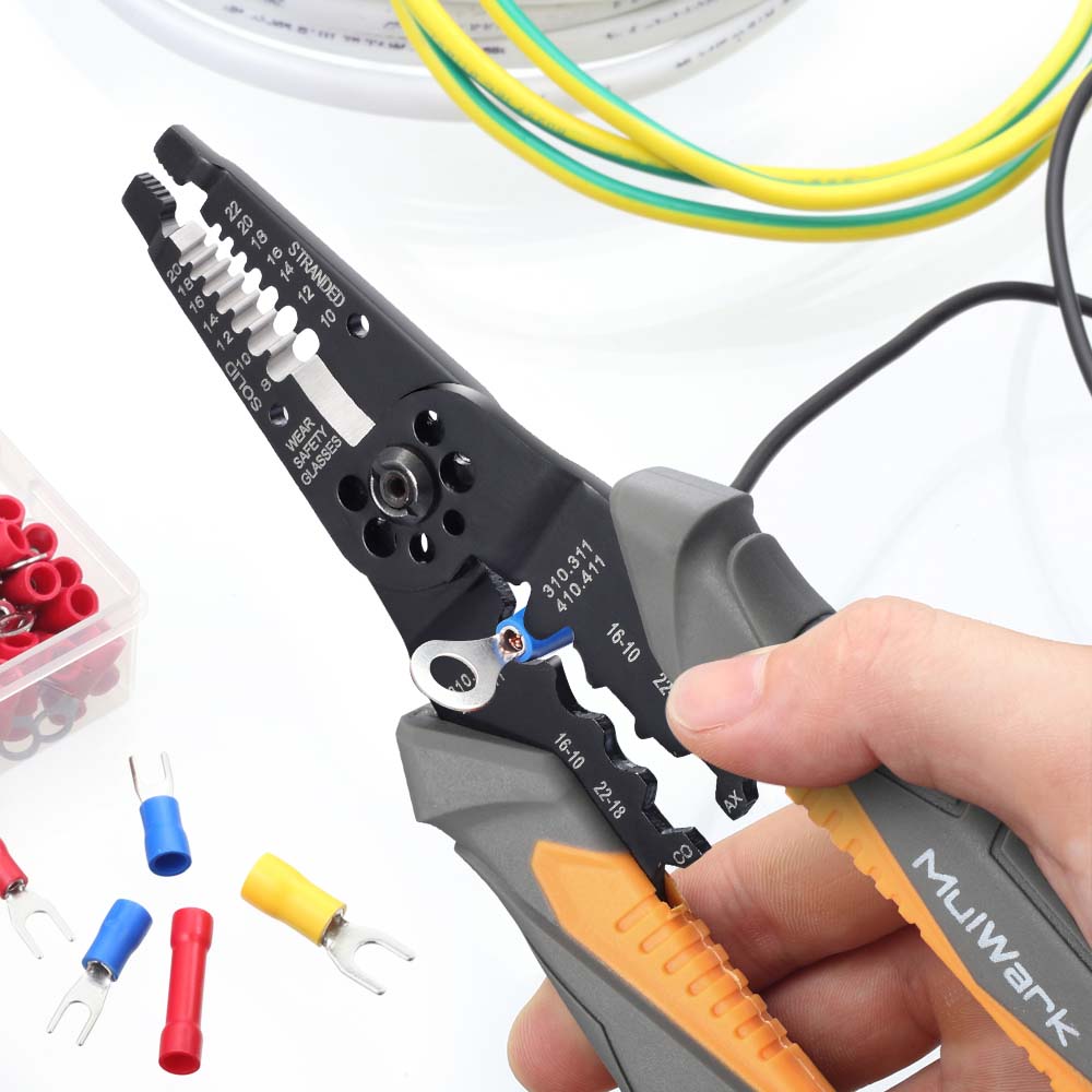 8" Heavy Duty Multi-Purpose Electrical Wire Stripping Tool – Mulwark
